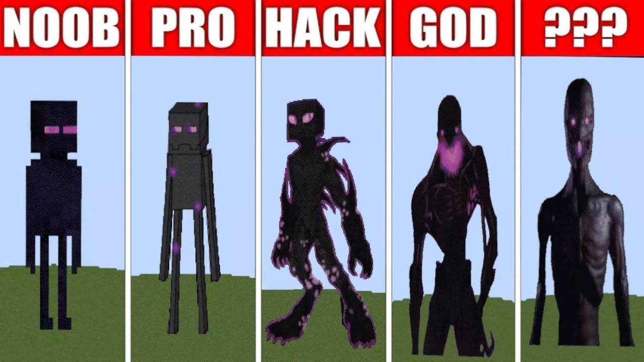 Noob vs Pro vs Hacker vs God in Minecraft - YouTube