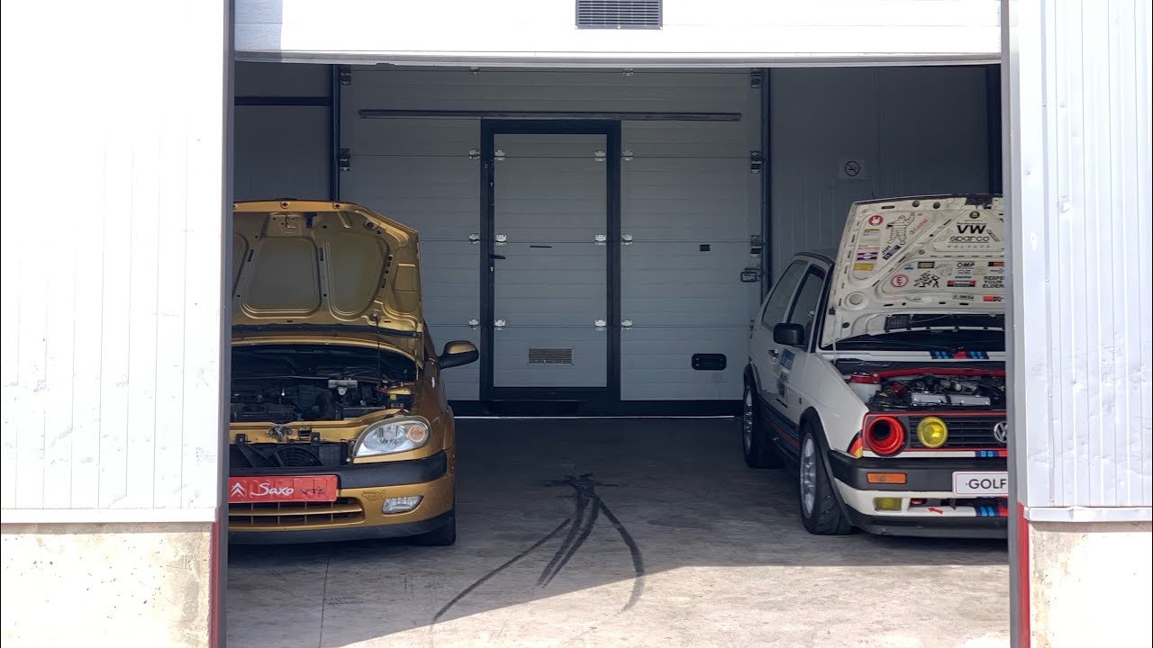 Tanda en circuito kotarr sentido inverso - saxo vts 8v - YouTube