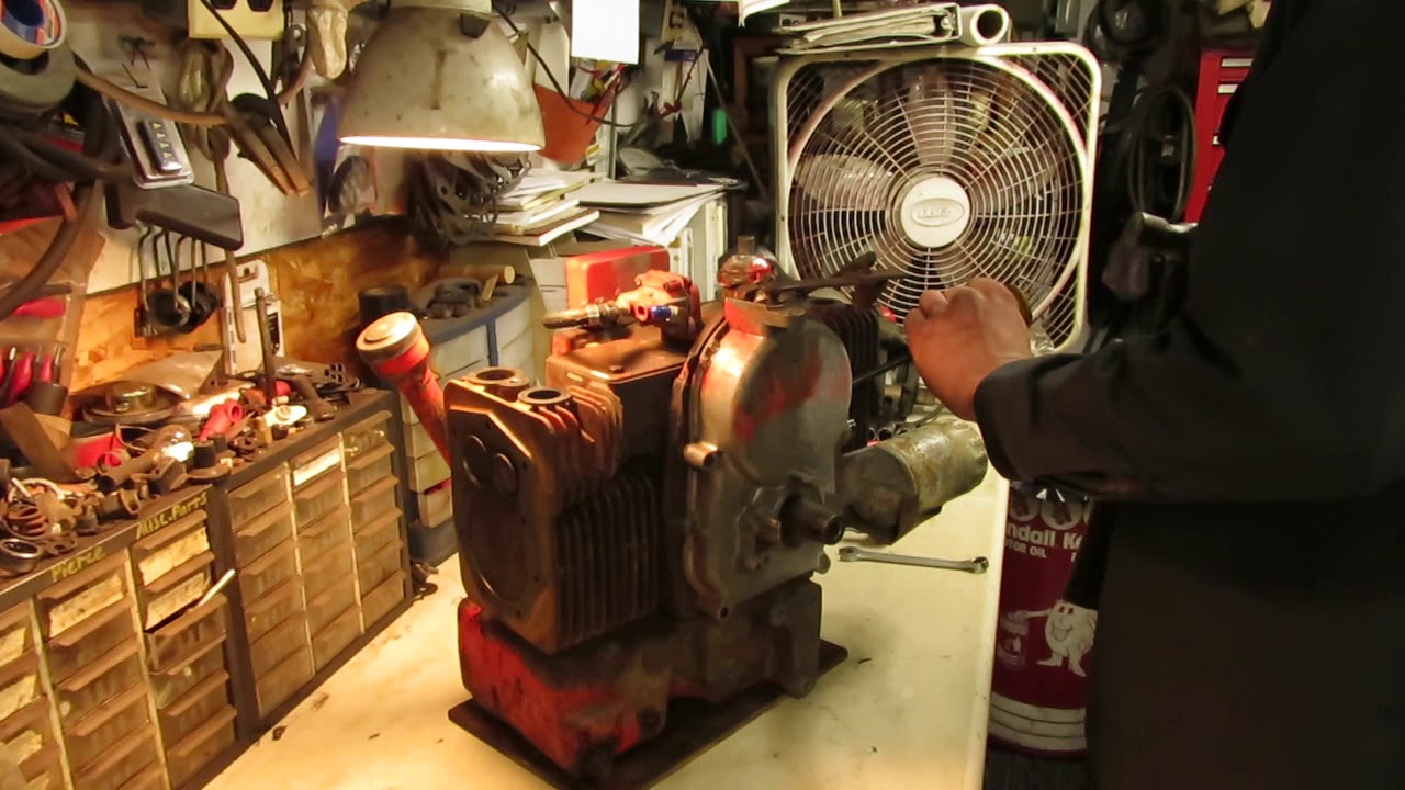 4WD Gravely Engine Swap to Onan CCKA- Part 2 - YouTube