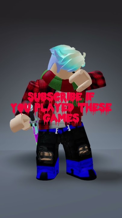 Roblox games we used to play - YouTube