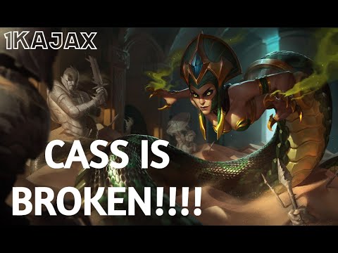 CASS IS BROKEN (most of the time) -- League Of Legends - YouTube