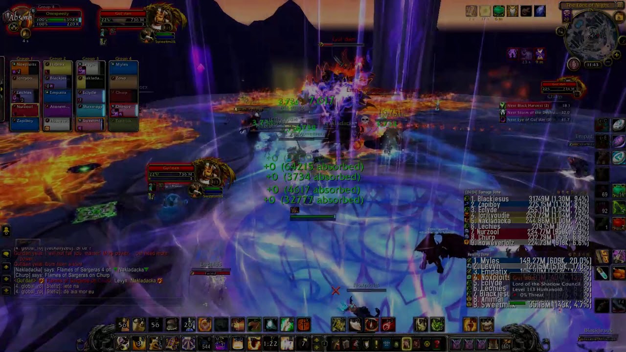 Pug Raid vs Gul'dan Mythic @ Freakz - YouTube