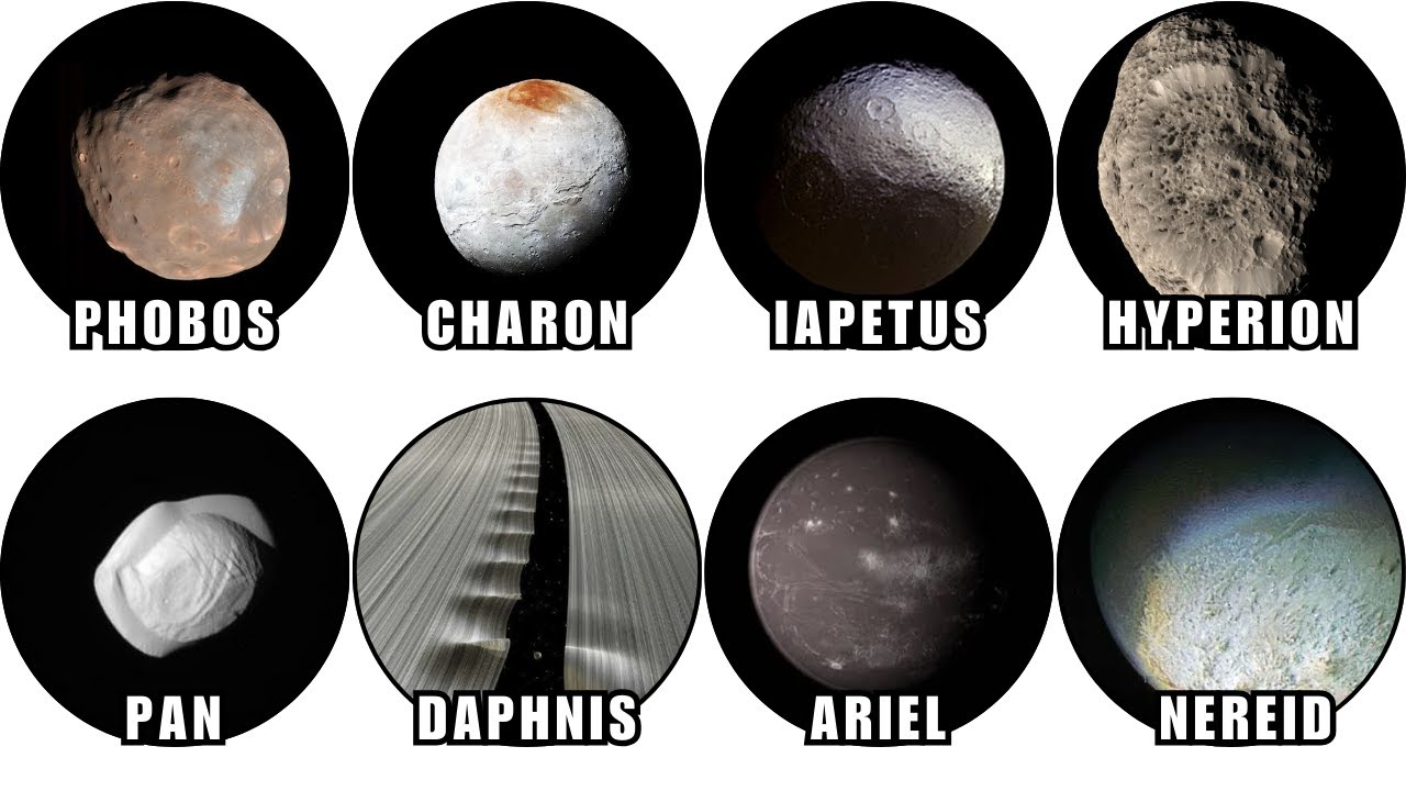 The Solar System's WEIRDEST Moons Part 2 - YouTube