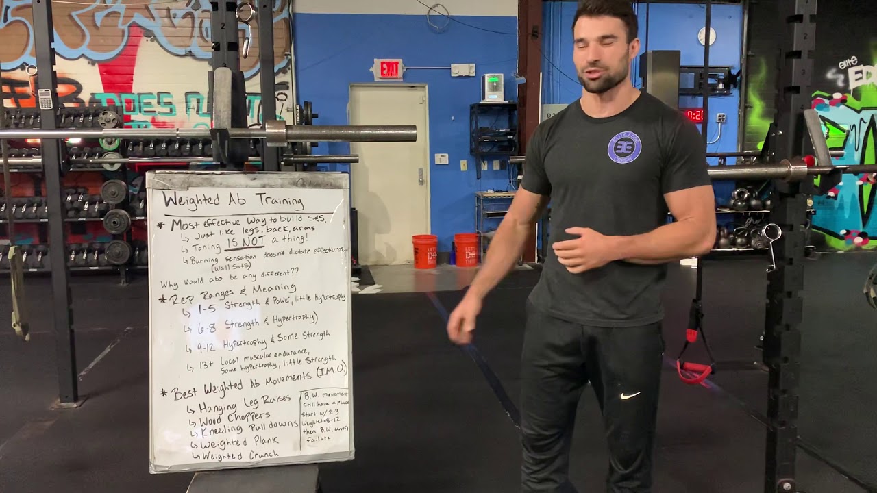 WEIGHTED AB TRAINING| GET THE 6-PACK YOU’VE ALWAYS WANTED - YouTube