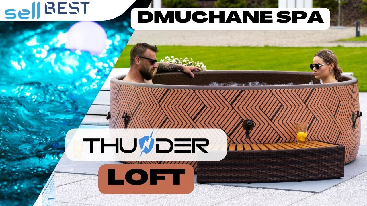Jacuzzi Thunder LOFT - dmuchane spa ogrodowe - YouTube