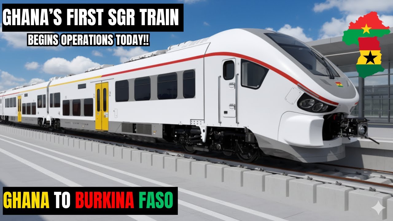 🇬🇭🇧🇫 Finally: GHANA'S FIRST SGR TRAIN BEGINS OPERATIONS TODAY | THIS'S ...