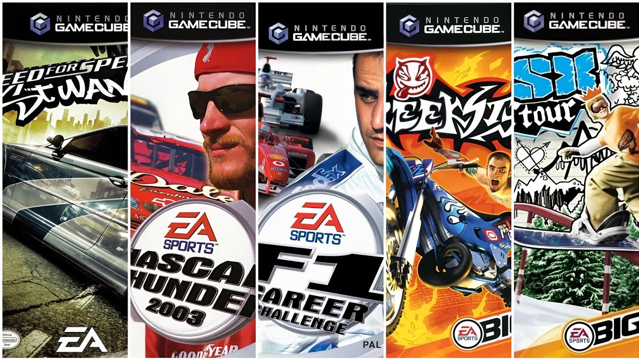 TOP 12 BEST ELECTRONIC ARTS RACING GAMES FOR GAMECUBE[NINTENDO GAMECUBE ...