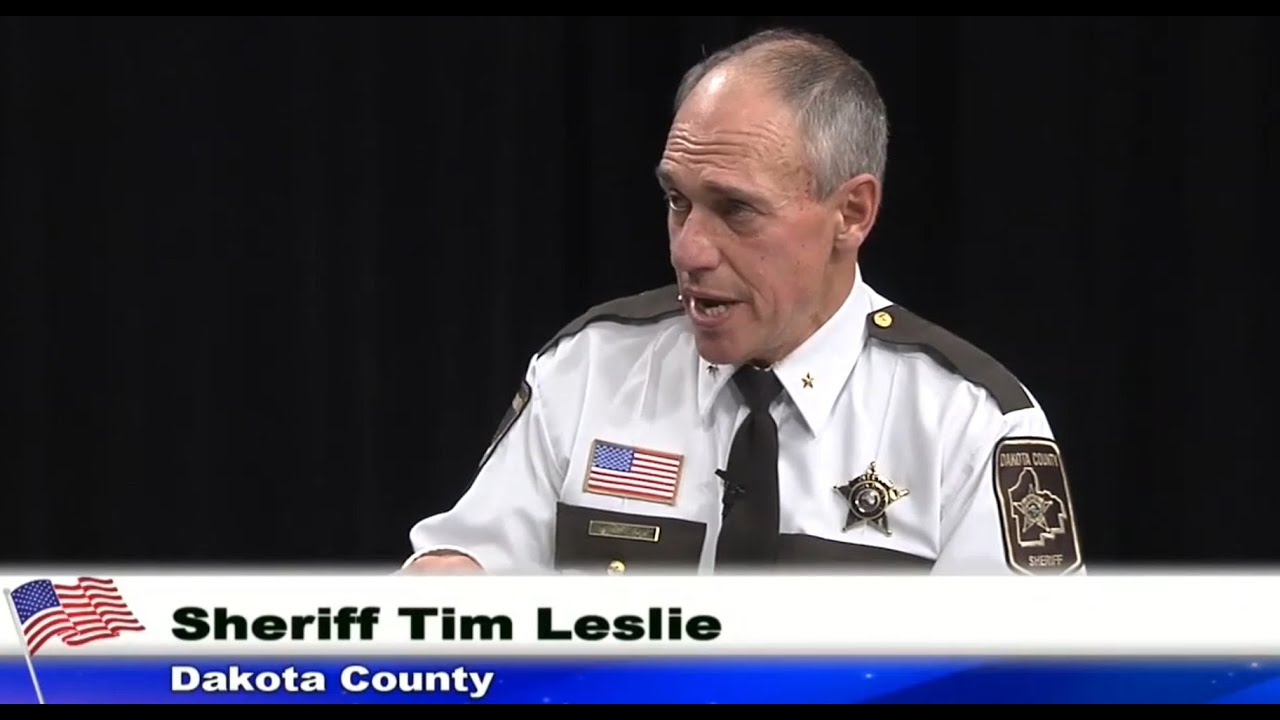 11-22-2019 Sheriff Tim Leslie, Dakota County - YouTube