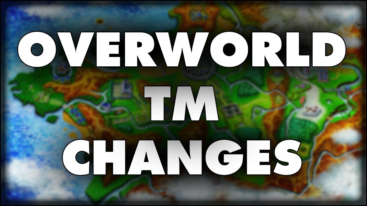 Pokémon X and Y | Overworld TM Changes - YouTube