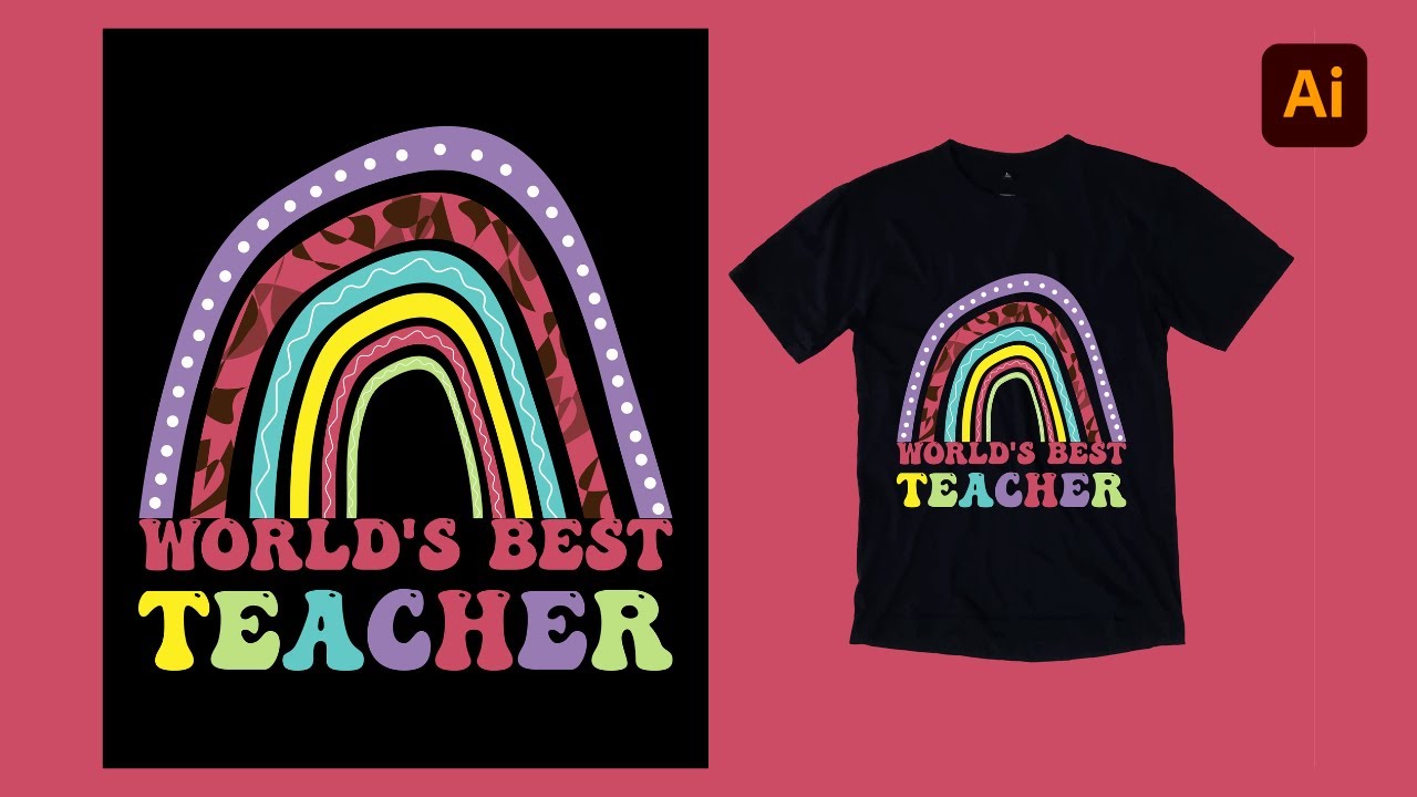 How to Create Designs for T shirts Using Illustrator - Printfull ...