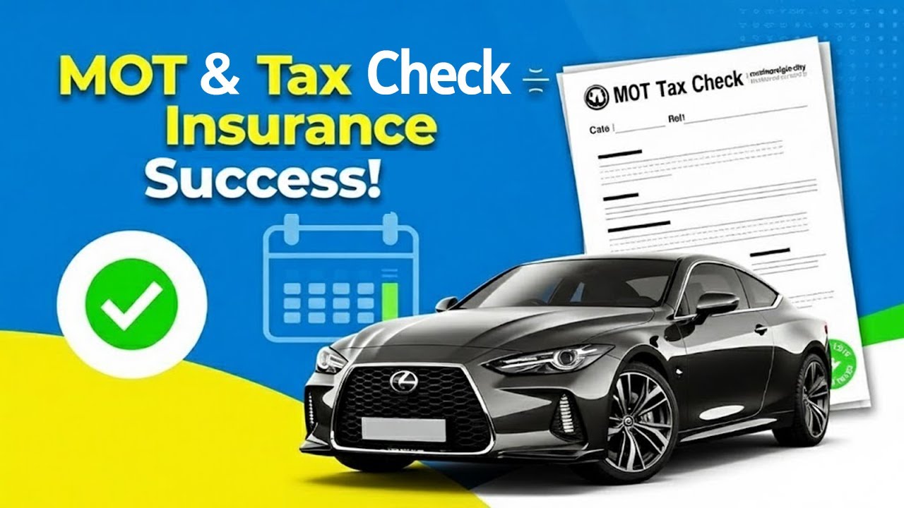 Essential Car Insurance Tips: Check Your MOT & Tax Status for Legal ...