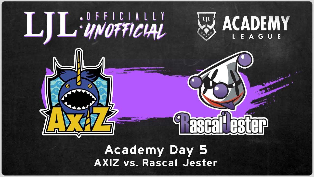 [EN] LJL 2021 Academy League Day 5 Game 1 | Rascal Jester Vs AXIZ - YouTube