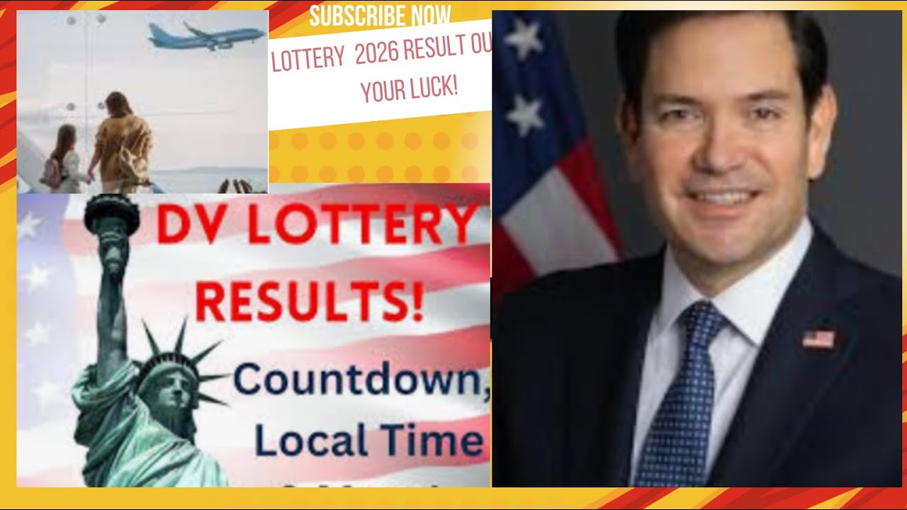 US Diversity Visa Lottery 2026 Result is Out: Welcome to America! - YouTube