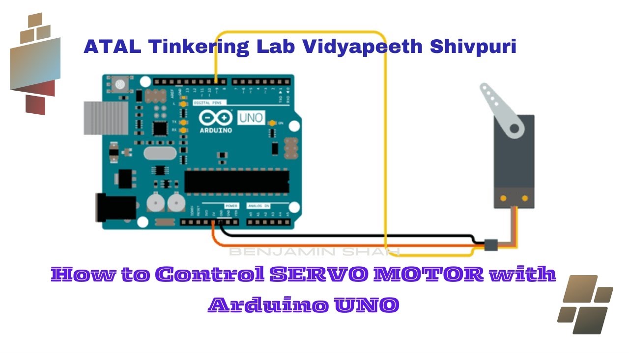 ATL Sensor based Project l ll SERVO MOTOR with Arduino UNO ll ATL ...