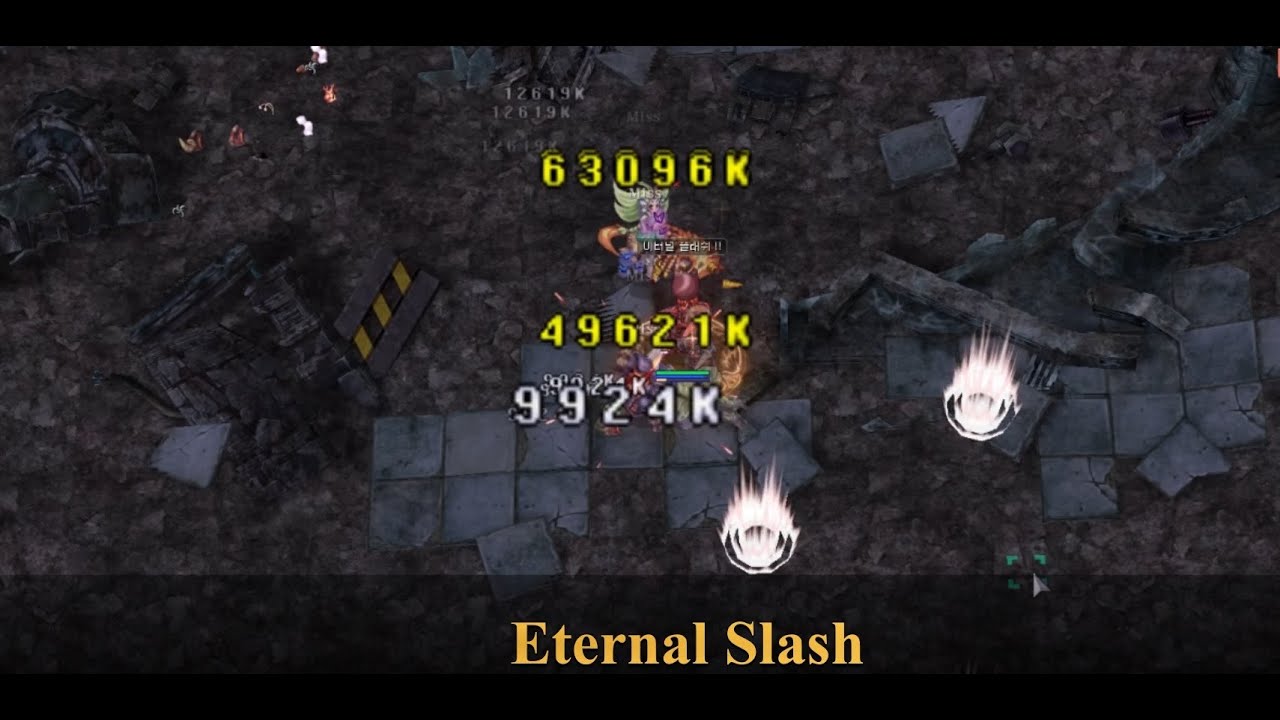 [KRO] Eternal slash skill test / Shadow cross - YouTube