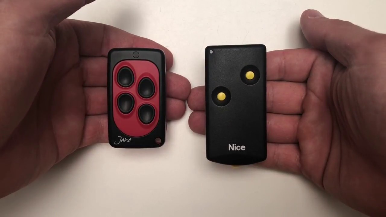 Télécommande copieuse JANE Q30,875 pour NICE K2M 30,875 - YouTube