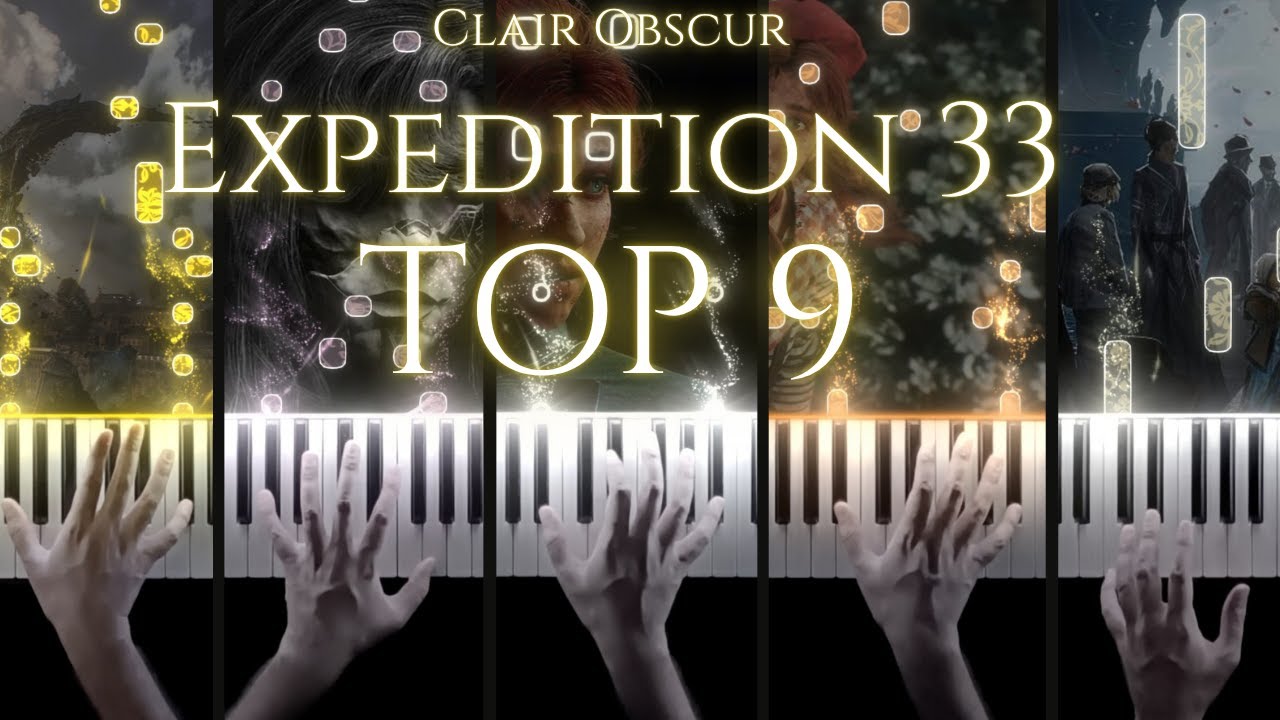 TOP 9 - Clair Obscur: Expedition 33 (Piano Covers) + Sheet Music - YouTube