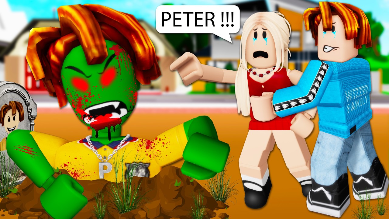 ROBLOX Brookhaven 🏡RP - FUNNY MOMENTS: Peter Resurrected Zombie ...
