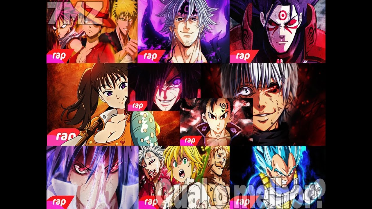 Top 10 Melhores Raps De Anime Do 7 MinutoZ de 2019 [NERD HITS] - YouTube