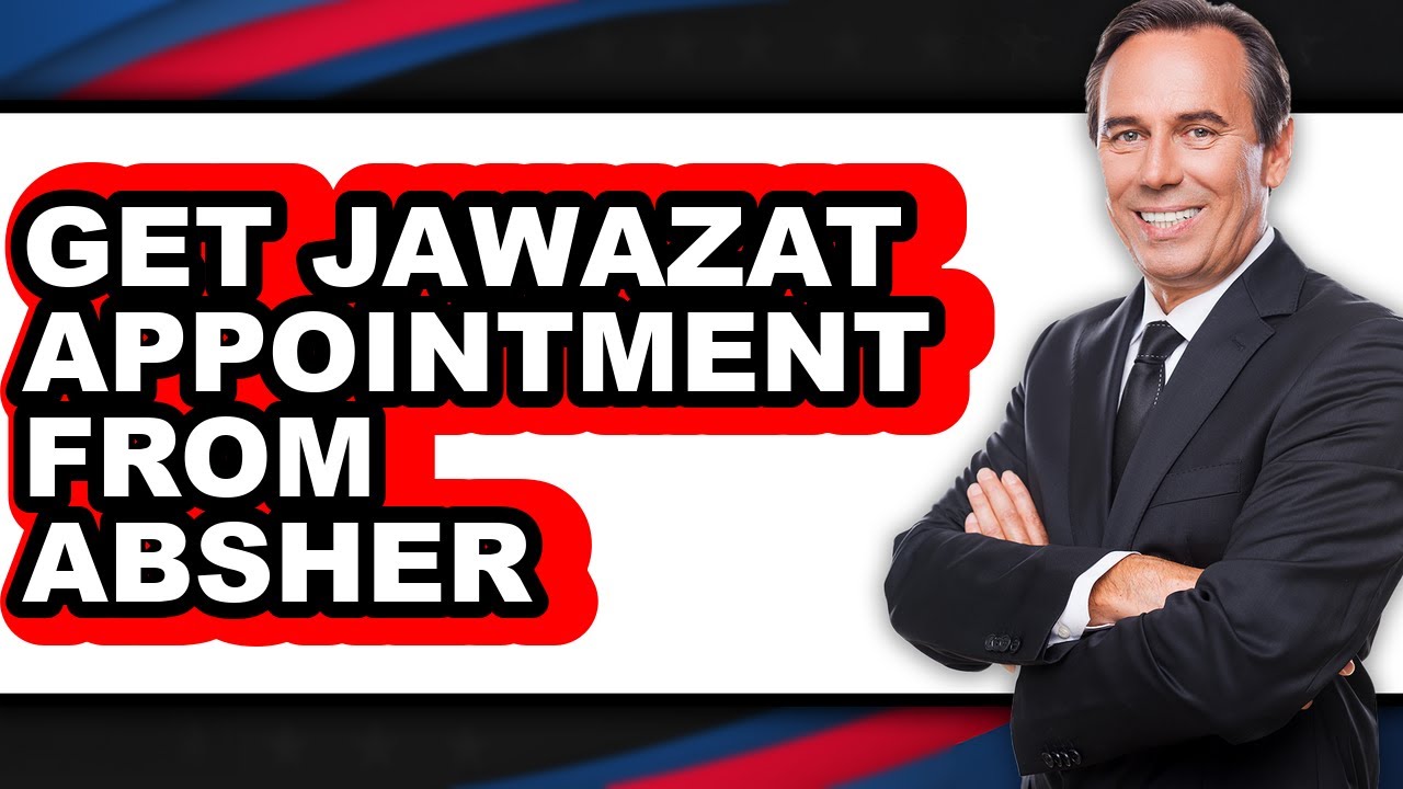 How to Get Jawazat Appointment from Absher - Full Guide - YouTube
