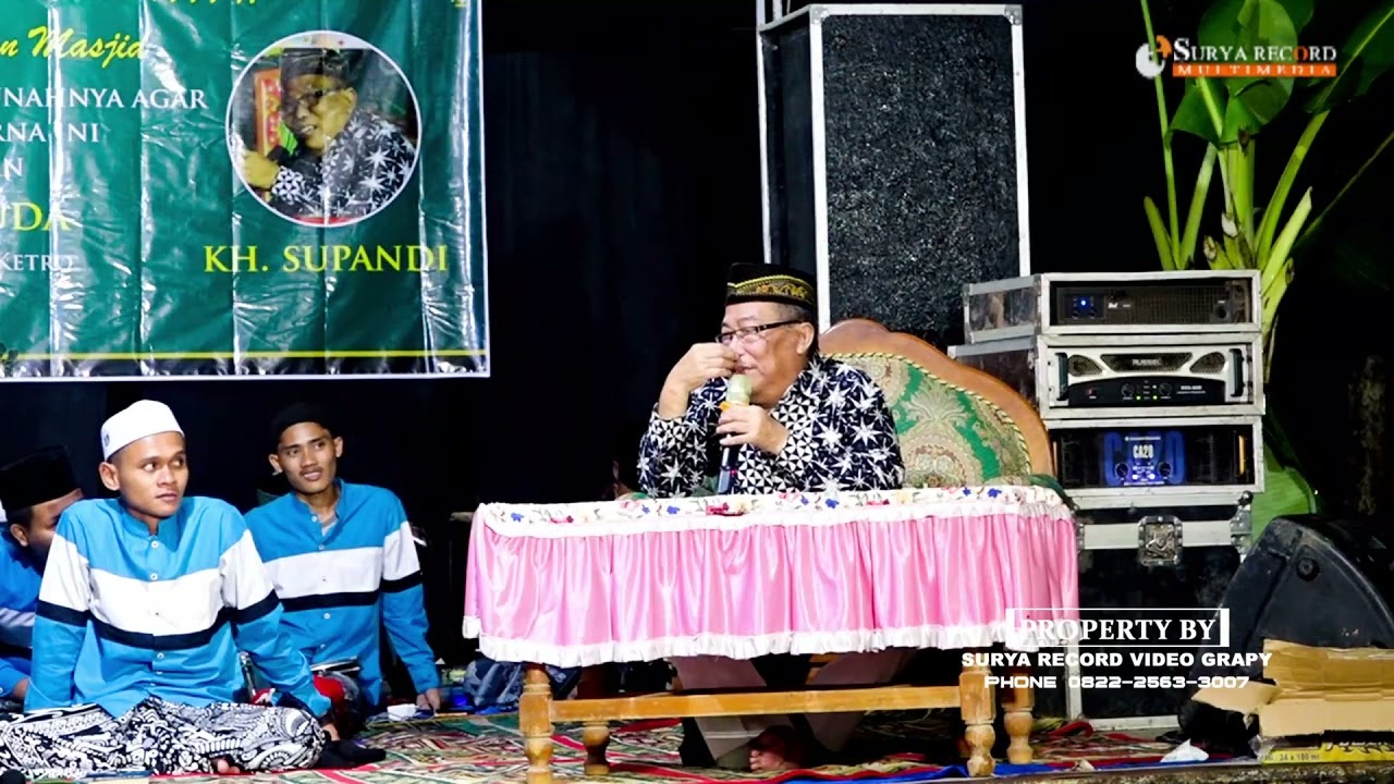 PENGAJIAN KH SUPANDI SANGAT LUCU SEKALI POKOK E BIKIN SAKIT PERUTT ...