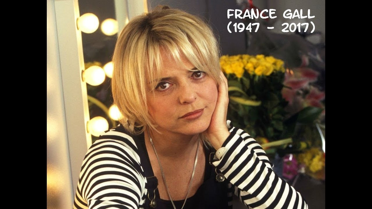 Mort de France Gall • Hommage • Sa Vie en Photos - YouTube