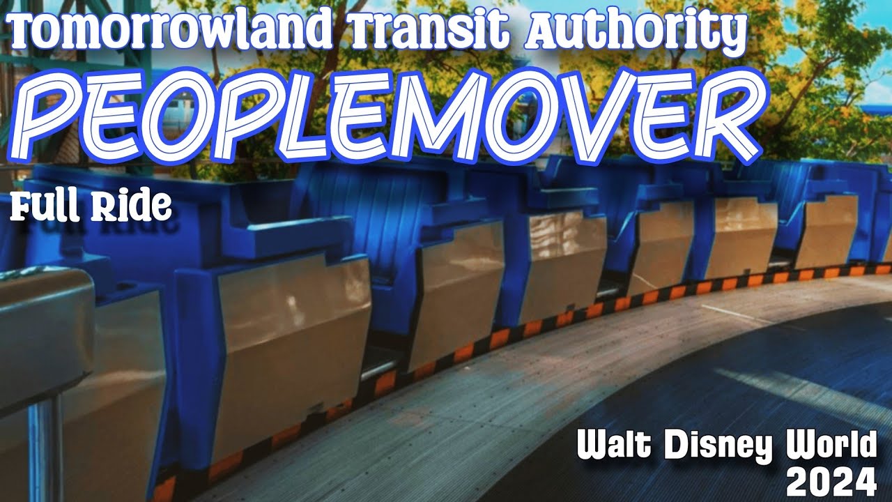 PeopleMover Full Ride | Magic Kingdom 2024 #disney #magickingdom #pov ...