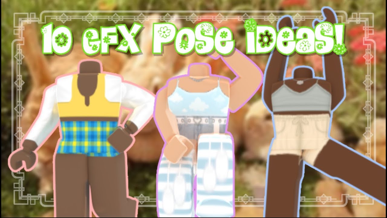 10 GFX POSE IDEAS! - YouTube