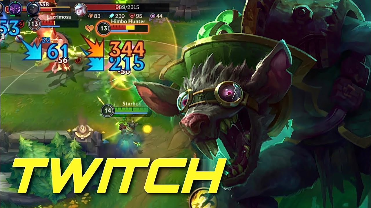 WILD RIFT TWITCH RANK GAMEPLAY / TWITCH EARLY SEASON 9 (BUILD AND RUNES ...