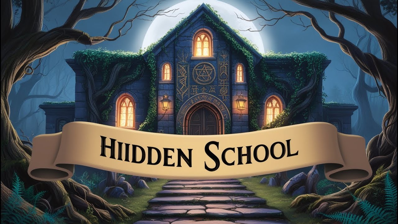 Secrets of the Hidden School: Ancient Magic Awakened"#trending #cartoon ...