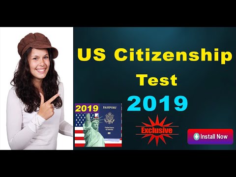 US Citizenship Test 2019 -✅✅ Best Android app for US Citizenship test 2019