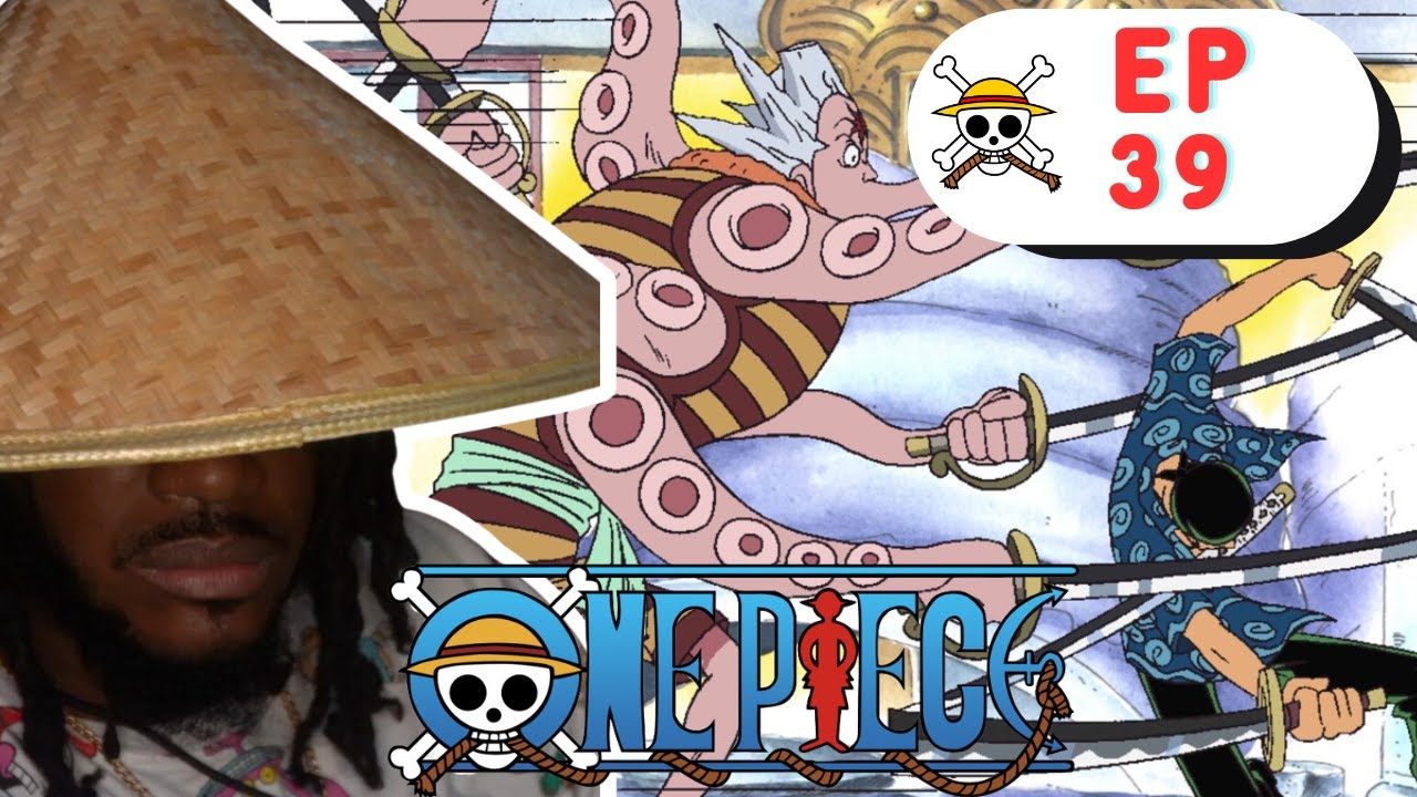 Zoro Vs Octopus Hatchan! | ONE PIECE EP 39 | REACTION | ANIME | SUB ...