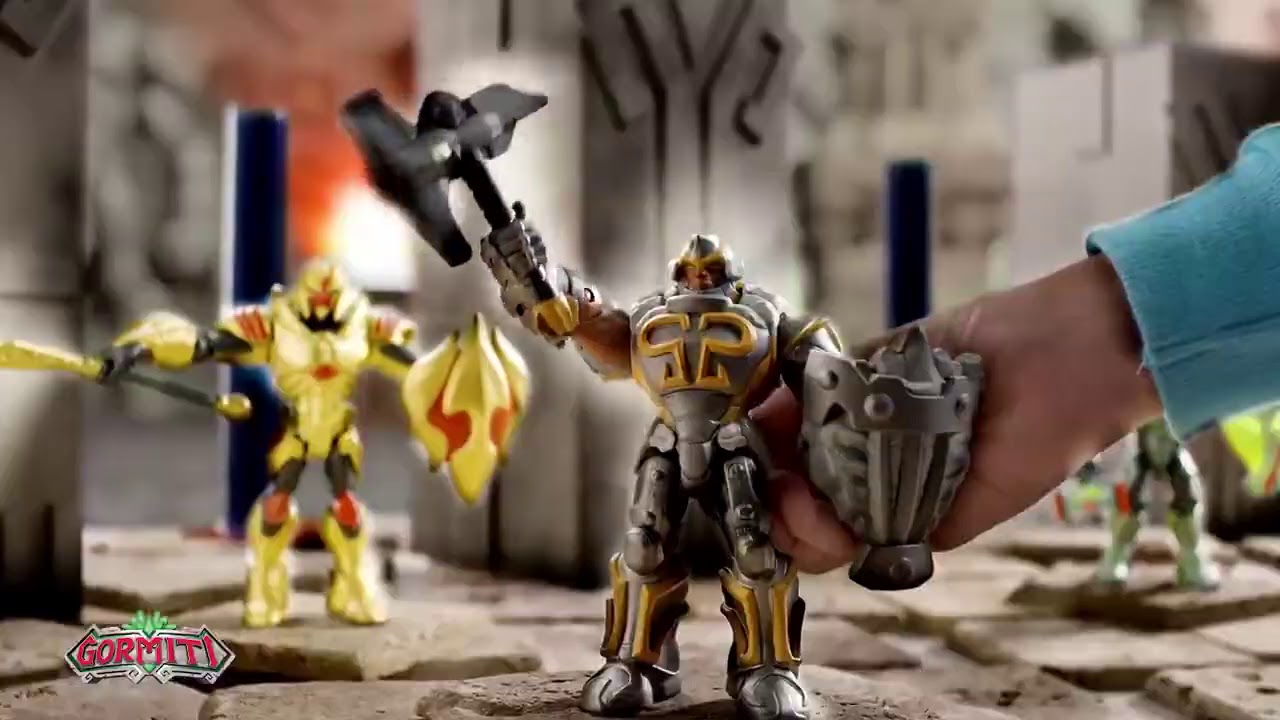 GORMITI Blister Lors 12cm + función y Brazalete Ultra Elemental Bracer ...