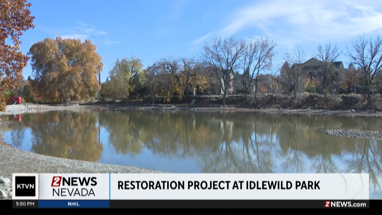 City of Reno to begin restoration project at Idlewild Park pond - YouTube