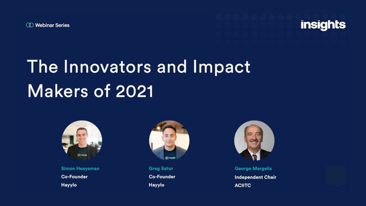 The Innovators and Impact Makers of 2021 - YouTube
