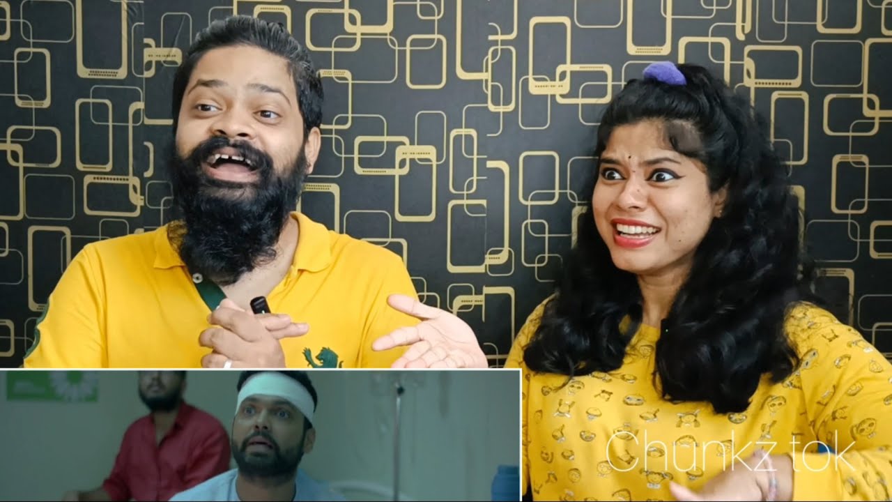 Kirik Party Hospital Comedy Scene REACTION | Rakshit Shetty | Samyuktha Hegde | Rishab Shetty ...