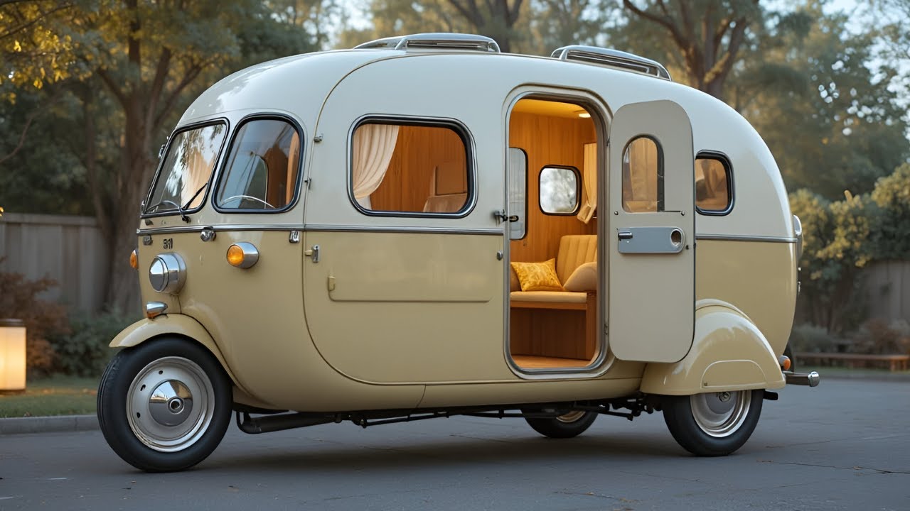 😱 Tiny But Mighty! The 3-Wheel RV Camper of the Future 🚐 - YouTube