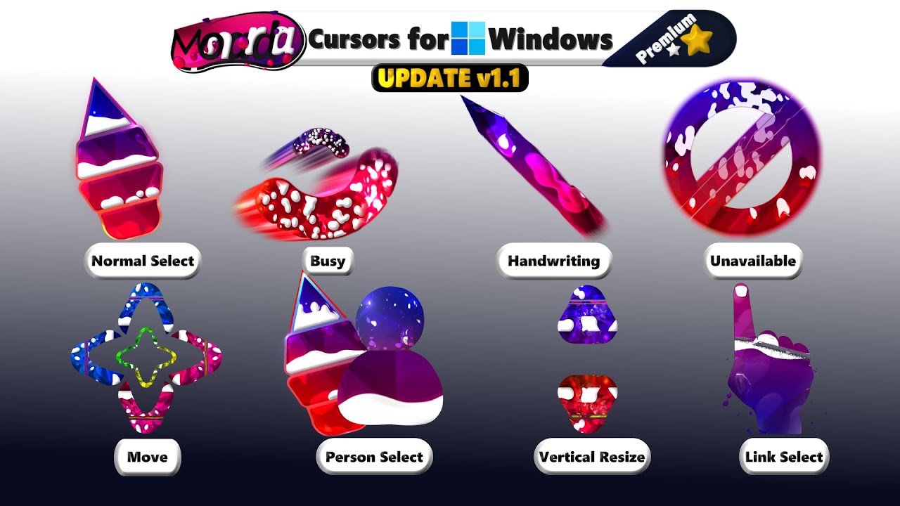 Monarda Animated Mouse Cursors For Windows OS (v1.1) - YouTube