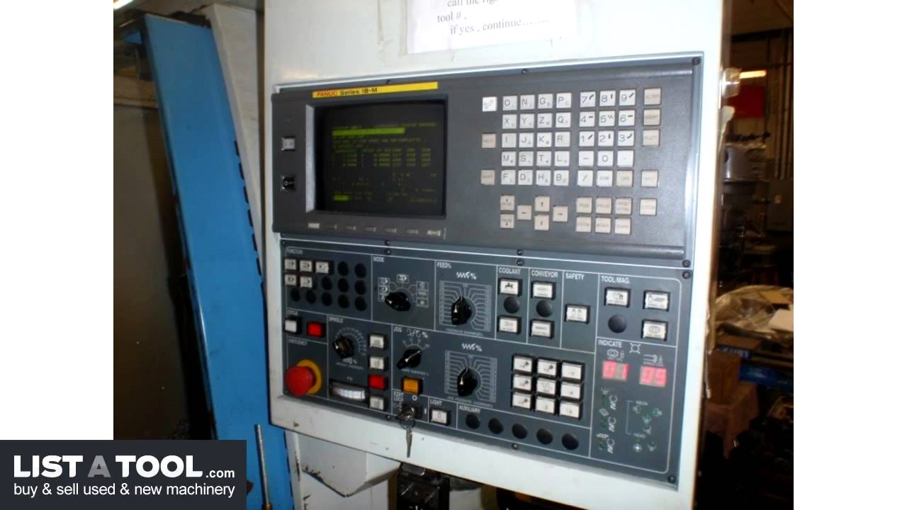 Supermax FV102A CNC Vertical Machining Center - YouTube