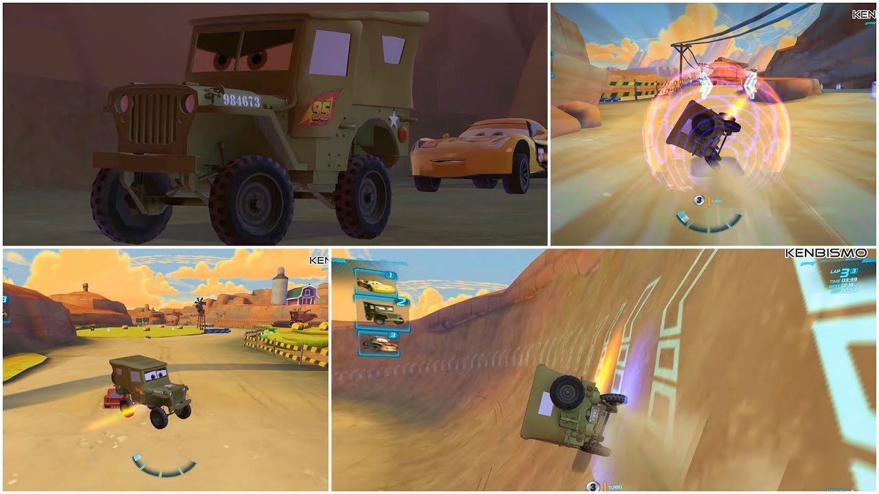 Sarge - Canyon Run - Cars 2 The Video Game PC Gameplay 1080p HD - YouTube