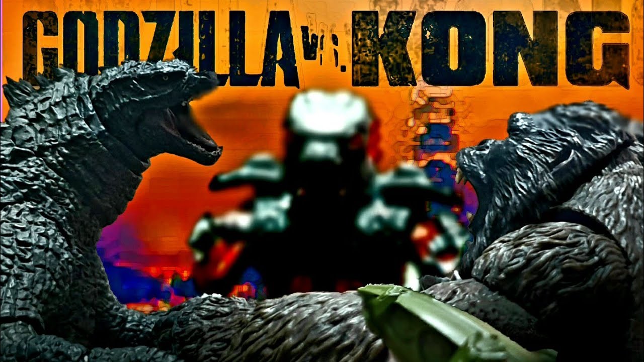 Godzilla vs kong stop motion part.2 (collab with rechup & rexzilla) - YouTube