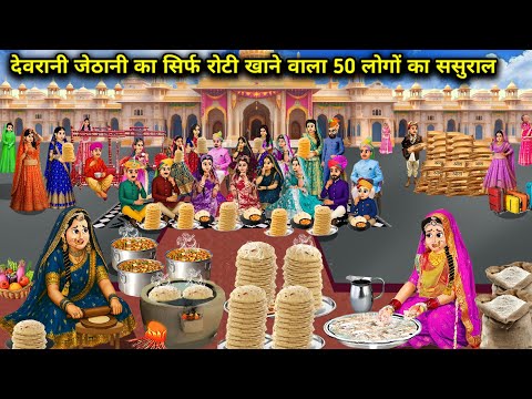 Sister-in-laws' in-laws' family of 50 people who eat only rotis. Cartoon Videos. Sister-in-laws o...