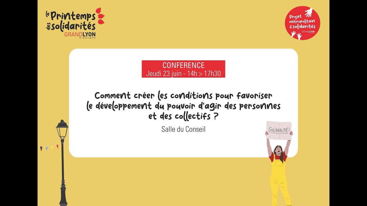 Conférence : « Comment créer les conditions pour favoriser le ...