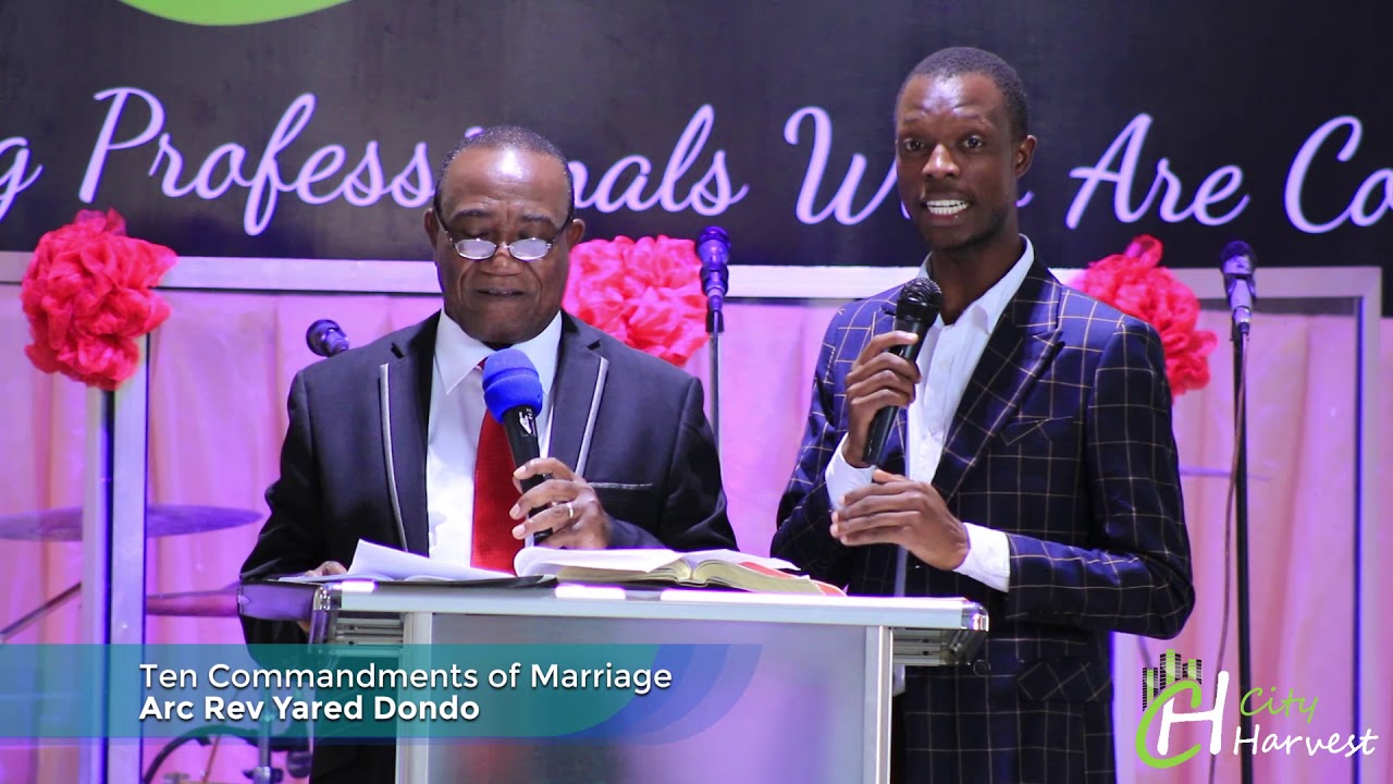 10 Commandments of Marriage//Pastor Arc Yared Dondo//City harvest ...