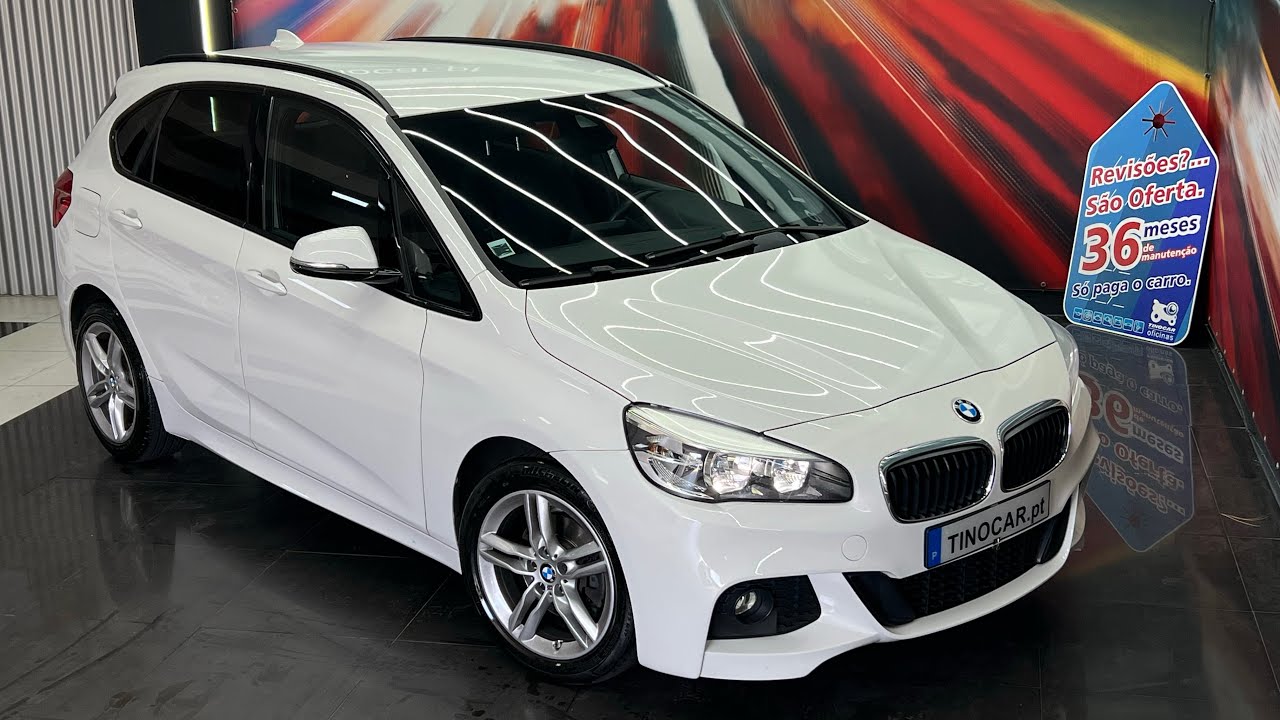 Bmw 216d Active Tourer Pack M - YouTube