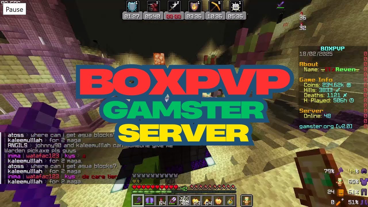 Minecraft (Gamster) BoxPvPv - YouTube