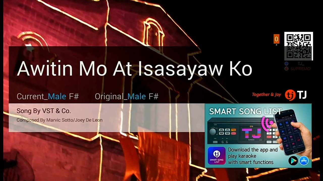 Awitin Mo At Isasayaw Ko | VST & Company | Karaoke | HD (With Audio ...