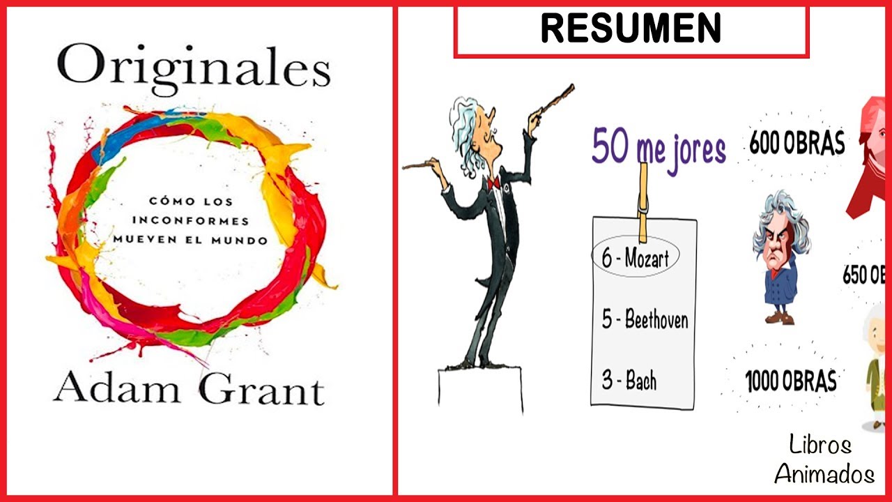Originales por Adam Grant - Resumen Animado l Libros Animados l - YouTube
