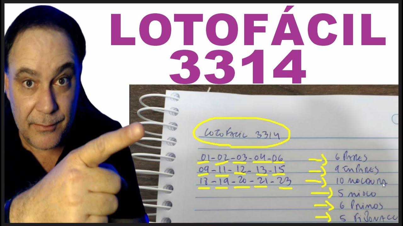 Lotofácil 3314 Fechamento e Jogos Prontos - YouTube