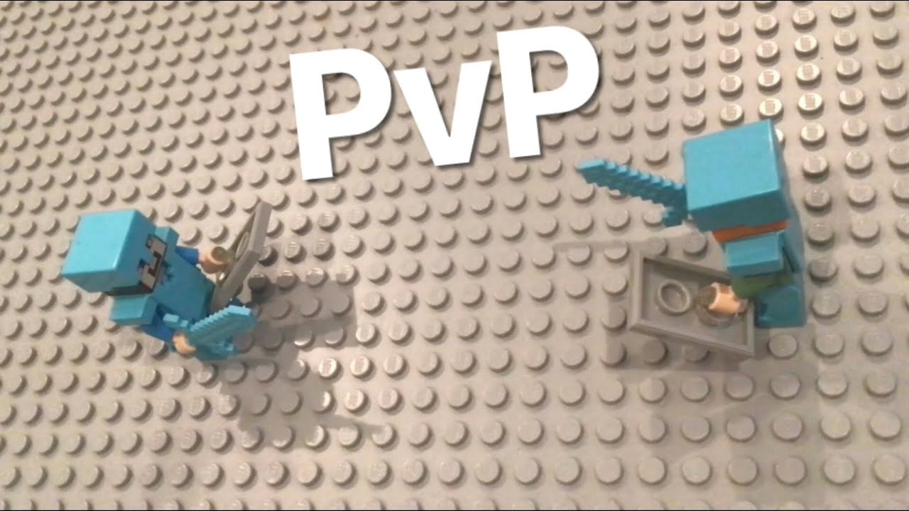 PVP - LEGO Minecraft Stopmotion - YouTube